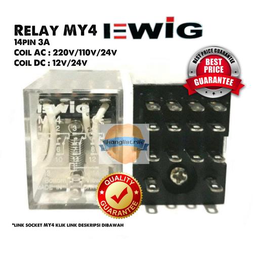 Jual RELAY MY4 14PIN 14KAKI MODEL OMRON - AC 220V - Jakarta Barat ...