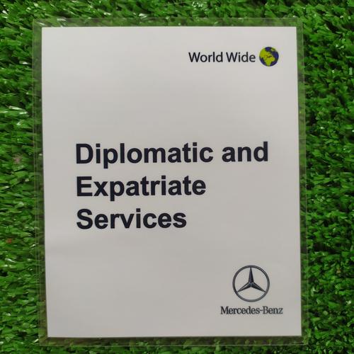 Jual sticker mercedes diplomatic - Kota Bandung - sticker-run | Tokopedia