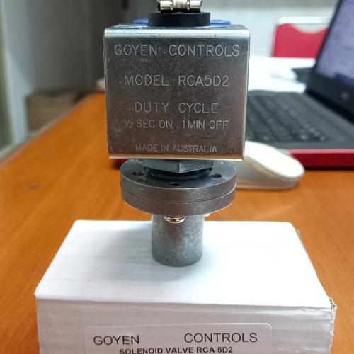 Jual Goyen Solenoid Valve RCA5D2 1/4 In NPT 220Vac Pilot Solenoid Valve ...