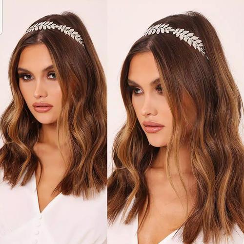 Jual Bandana Bando Motif Daun Aksesoris Hiasan Rambut Pesta B68A ...