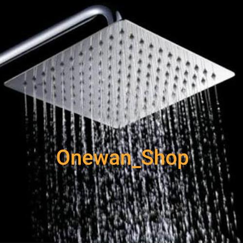 Jual Wall Shower Kotak Stainless 20x20 cm - kepala shower kotak ...