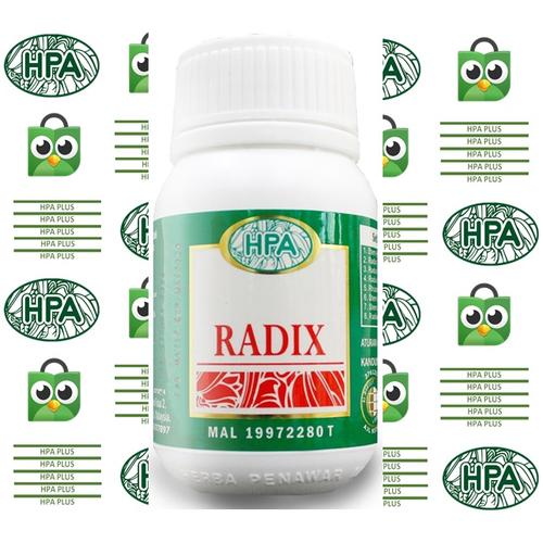 Jual Kapsul Radix HPA Malaysia isi 60 Kapsul Impor 100% dijamin Ori ...