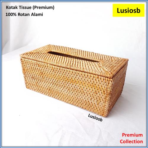 Promo Tempat Tissue Rotan / Kotak Tissue / Rattan Tissue Box / Kotak ...