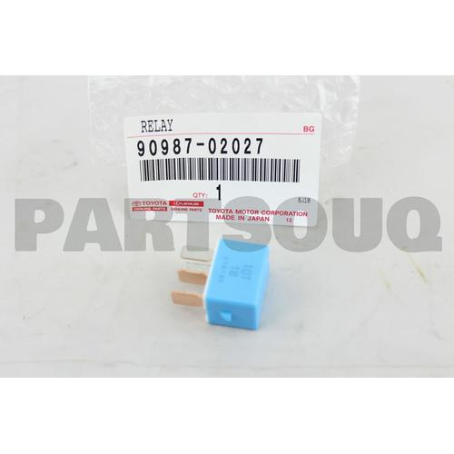 Jual Relay RUNNING LIGHT 90987-02027 ORI TOYOTA GENUINE PARTS - Jakarta ...