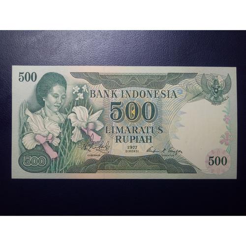 Jual Uang Kertas Rp 500 Konde Tahun 1977 (UNC) - Kab. Tangerang - Rezer ...