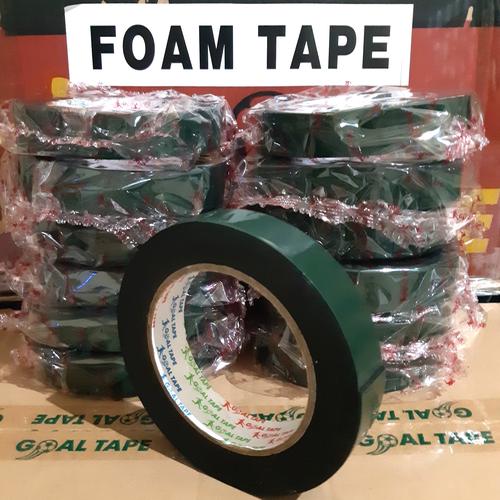 Jual DOUBLE TAPE FOAM HIJAU 1"(24MM× 5M) DOUBLE TAPE BUSA HIJAU MURAH ...