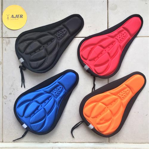 Jual Sarung Jok sadel cover Sepeda busa spons empuk not gel saddle padding - Hitam - Kota ...