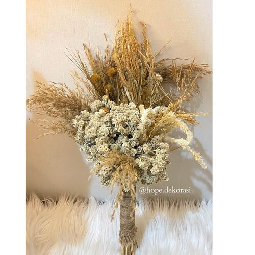Jual WEDDING BOQUET RUSTIC | WEDDING FLOWER | BUNGA BUKET WISUDA - Kab ...