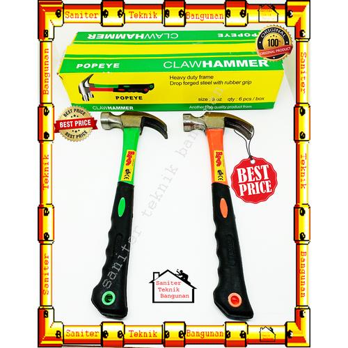 Jual PALU-MARTIL-HAMMER-PALU KAMBING POPEYE 8 OZ & 16 OZ - 16 OZ ...
