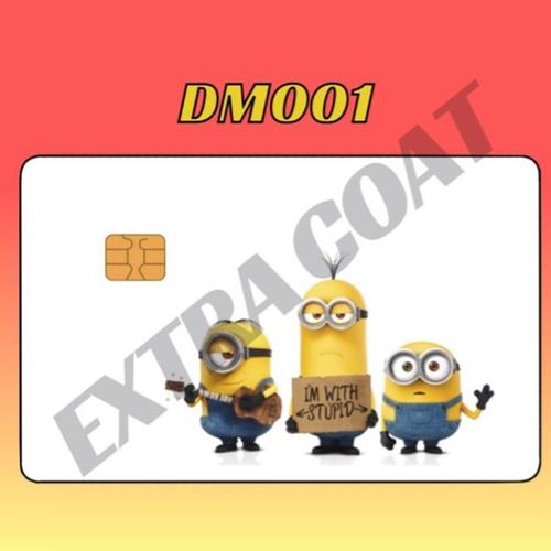 Jual Geto card skin kartu atm sticker emoney DESPICABLE ME DM001-DM005 ...