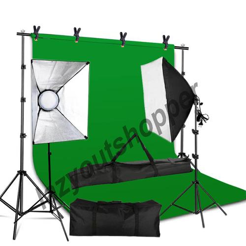 Jual Paket Lighting studio softbox continous led dengan stand ...