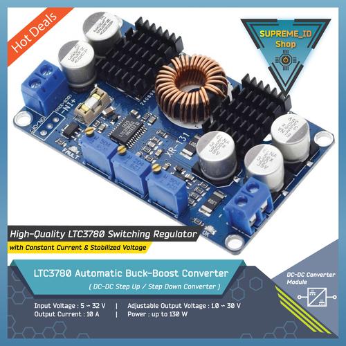 Jual LTC3780 Auto DC Buck-Boost Converter + Stabilized Regulator | 10A ...
