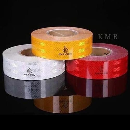 Jual Stiker Reflektor 1 METER Cahaya Lampu Mobil Box Sticker Reflector ...