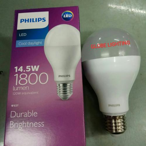 Jual LAMPU LED BULB 14,5W PHILPS COOL DAYLIGHT - Jakarta Pusat - GLOBE ...
