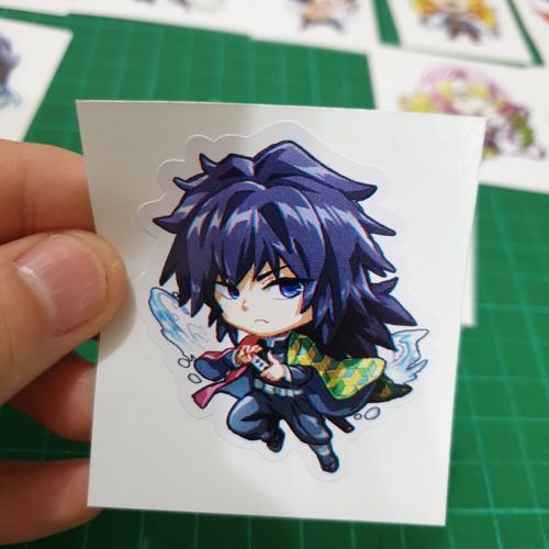 Jual Sticker Anime Demon Slayer Set - Giyu - Jakarta Utara - Sticker ...