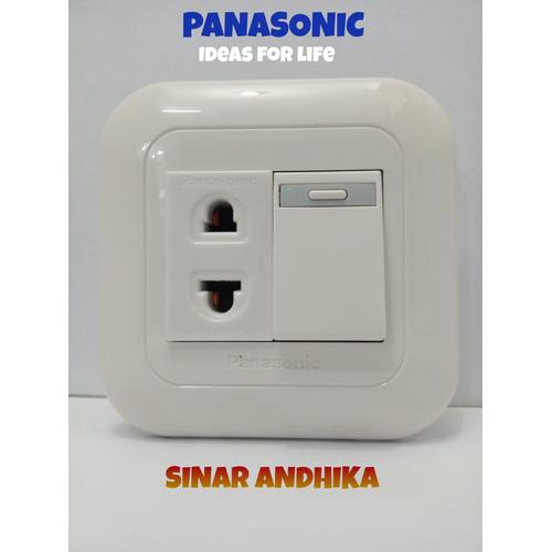 Jual Saklar Dan Stop Kontak Universal Panasonic Wej78029+Wej5531 ...