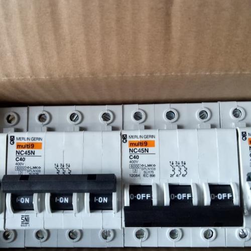 Jual Mcb merlin gerin multi9 NC45 3phase 40amper,50amper,63amper harga sama - Jakarta Pusat ...