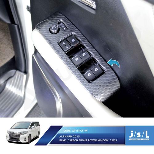 Promo JSL Panel Power Window All New Alphard Front Power Window Carbon ...