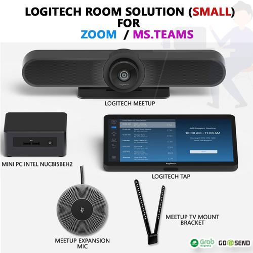 Jual Logitech ROOM SOLUTION (SMALL ROOM) for ZOOM or TEAMS - Jakarta ...