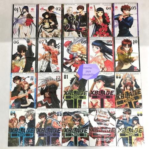 Jual KOMIK JP XBLADE + X BLADE CROSS FULLSET 20 BUKU KARYA SATOSHI SHIKI - Kab. Cianjur - Mecha ...