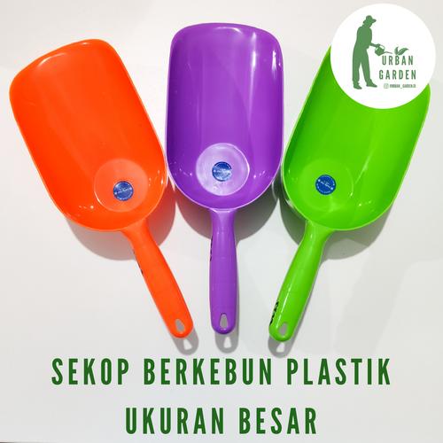Jual [Urban Garden] Sekop berkebun plastik ukuran besar - Hijau ...