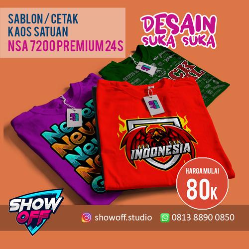 Jual Sablon cetak kaos satuan NSA 7200 - XS, A3 + LOGO - Kota Depok ...