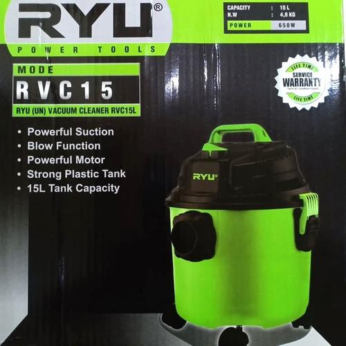 Jual RYU VACCUM CLEANER RVC15L / RYU MESIN PENGHISAP DEBU RVC15L ...