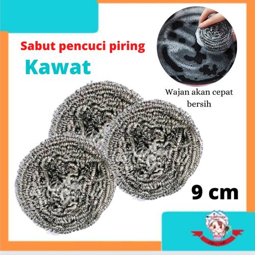 Jual sabut kawat spons sabut kawat spon kawat cuci piring - besar ...
