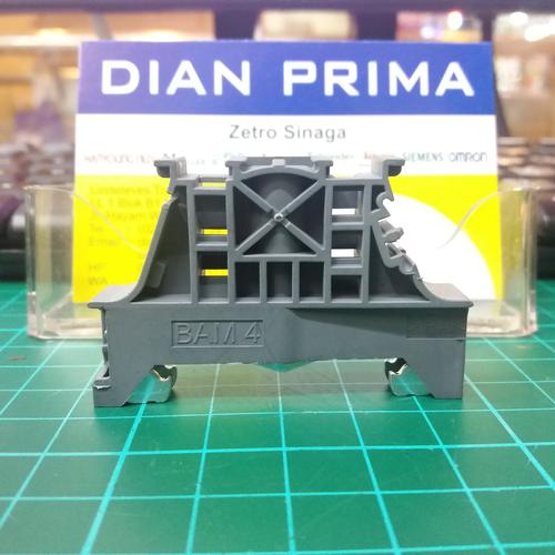 Jual Entrelec ABB 1SNK900001R0000 BAM4 End Stop - Dark Grey Stopper ...