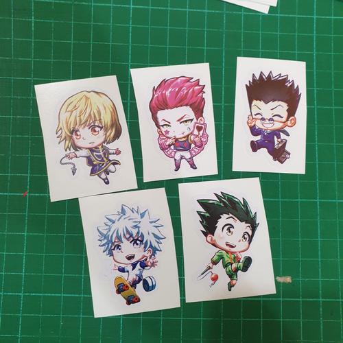 Jual Sticker Anime Hunter X Hunter Set - 5 pcs - Jakarta Utara ...