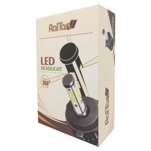 Promo Raiton Bohlamp LED Head Light 4 Sisi Fokus 360 Derajat Tipe H11 ...