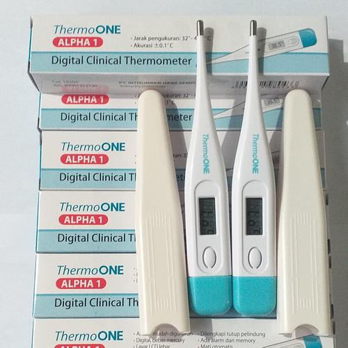 Jual Termometer digital onemed, alat pengukur suhu badan,termo alfa1 ...