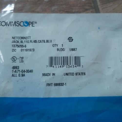 Jual commscope AMP modular jack RJ45 cat.6 Original - Jakarta Pusat ...