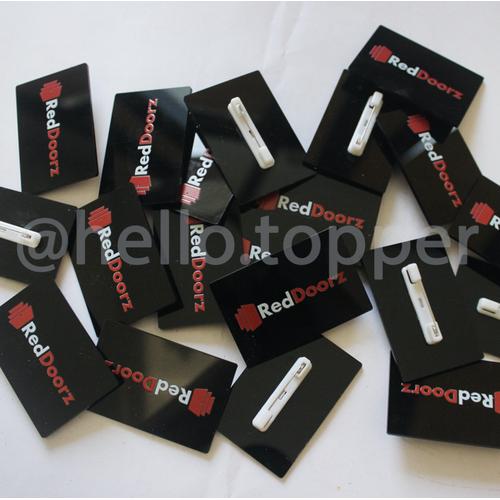 Jual Custom Logo | Pin Bros Acrylic 4x6 | Pin Akrilik Logo - Jakarta ...
