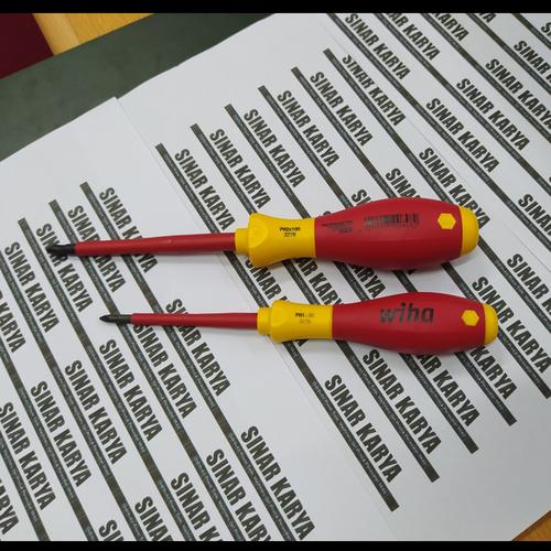 Jual Obeng WIHA 321N SoftFinish Electric Phillips Screwdriver ORIGINAL 1000 - PH 3 - 150 ...