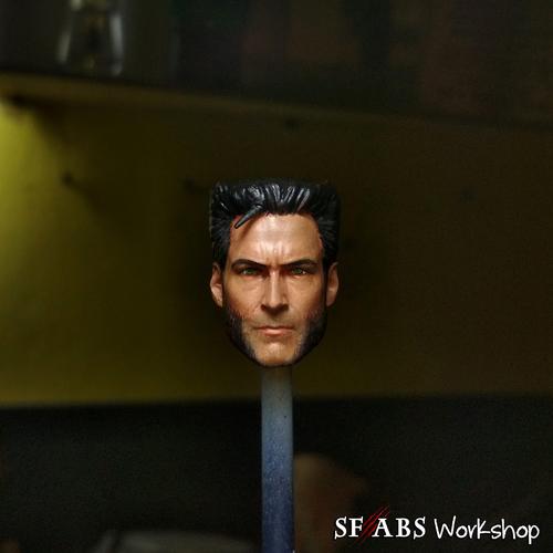 Jual X-Men DoFP Wolverine (Hugh Jackman) | 1/12 Scale Head Sculpt ...