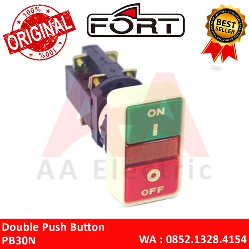 Jual Double Push Button PB30N / PB-30N 30MM Fort - Jakarta Pusat - AA ...