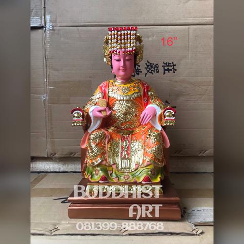 Jual Patung Dewi Laut maco/ mazu / ma zhu macopo caupan samping 16 inch ...