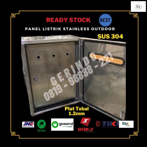 Jual Box Panel Listrik Stainless 700x500x500mm Indoor DoubleDoor SUS304 ...