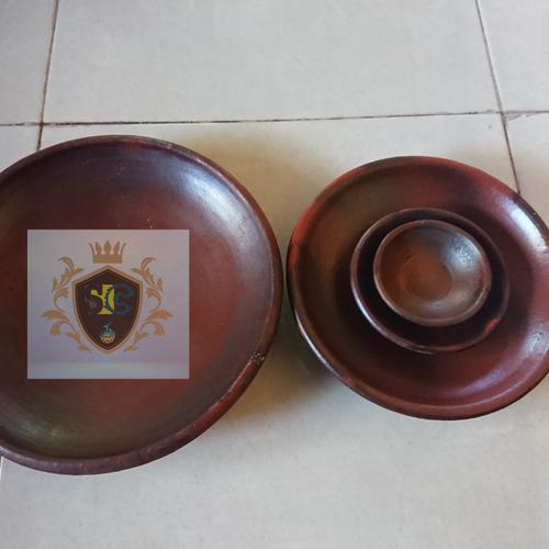 Jual PIRING GERABAH TANAH LIAT DIAMETER 22 CM TRADISIONAL JAWA TEMBIKAR ...