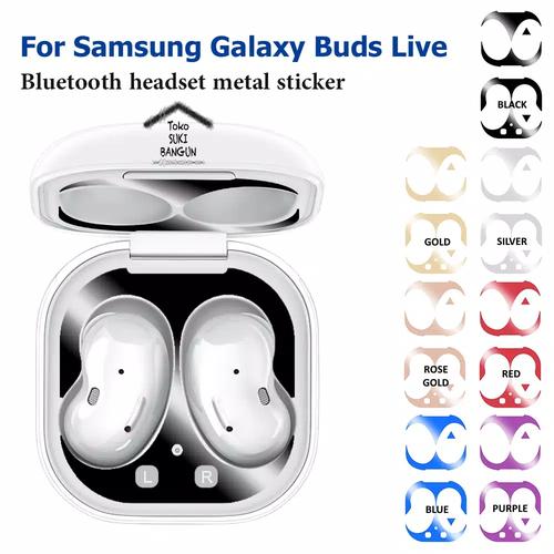 Jual Casing Samsung Galaxy Buds Live Thin Metal Dust Guard Anti Debu ...