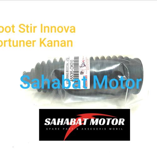 Jual KARET BOOT LONG TIE ROD INNOVA FORTUNER HILUX KARET BOOT STEERING ...