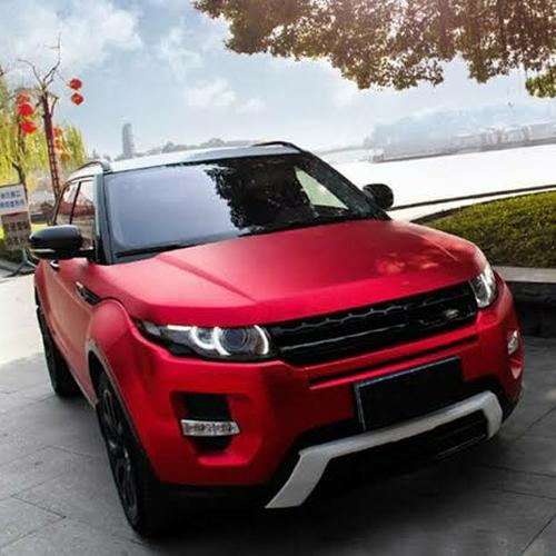 Jual Sticker Wrap Satin Chrome Red utk mobil Innova Xpander Pajero full ...