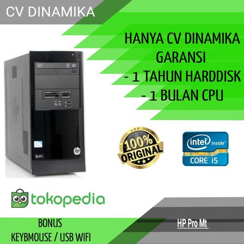 Jual Komputer pc cpu HP Pro core i5 gen2 tower murah garansi 1 bulan ...