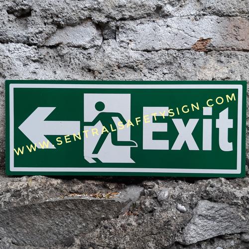 Jual RAMBU EXIT 10X30CM AKRILIK - Jakarta Barat - SENTRAL SAFETY SIGN ...