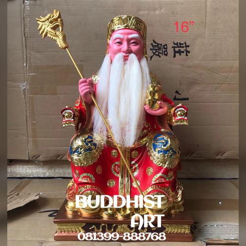 Jual Patung Dewa Tuapekong/hok tek ceng sin/ hok tik tongkat naga 16 ...