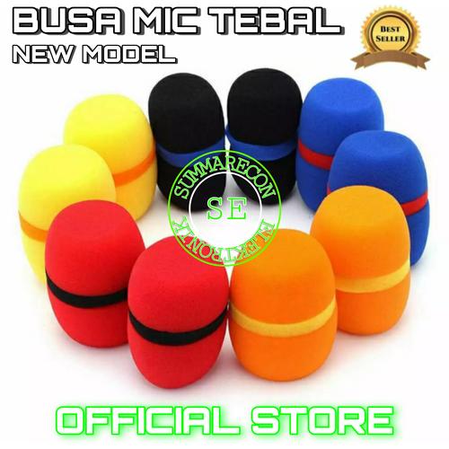 Jual busa mic wireless sarung mic spons mic - Hitam - Jakarta Barat ...