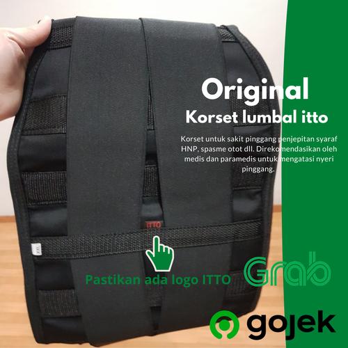 Jual Korset Lumbar itto hitam - Hitam, XXXL - Kab. Ponorogo - Alat ...
