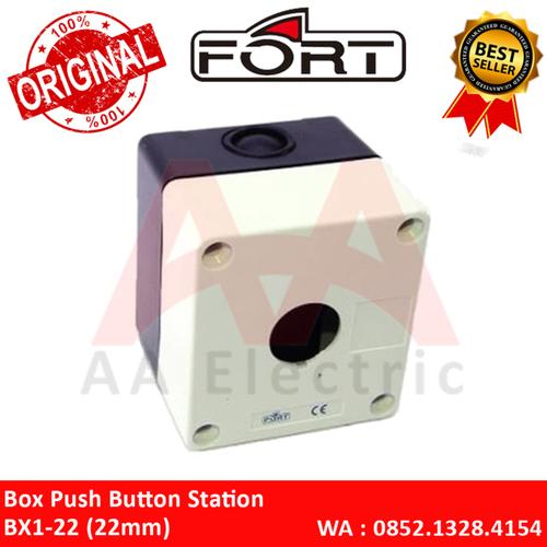 Jual Box Push Button Station 22mm BX1-22 / BX122 1 Hole / 1 Lubang Fort ...
