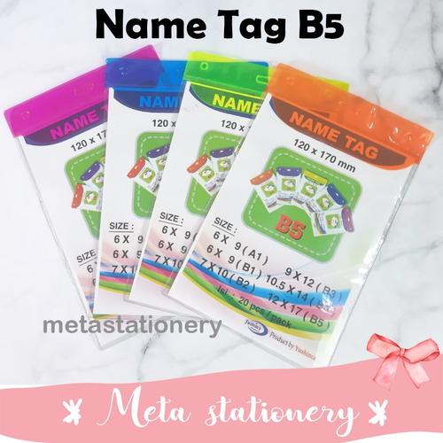 Jual Name Tag / Tanda Pengenal B5 - Jakarta Utara - Meta Stationery ...